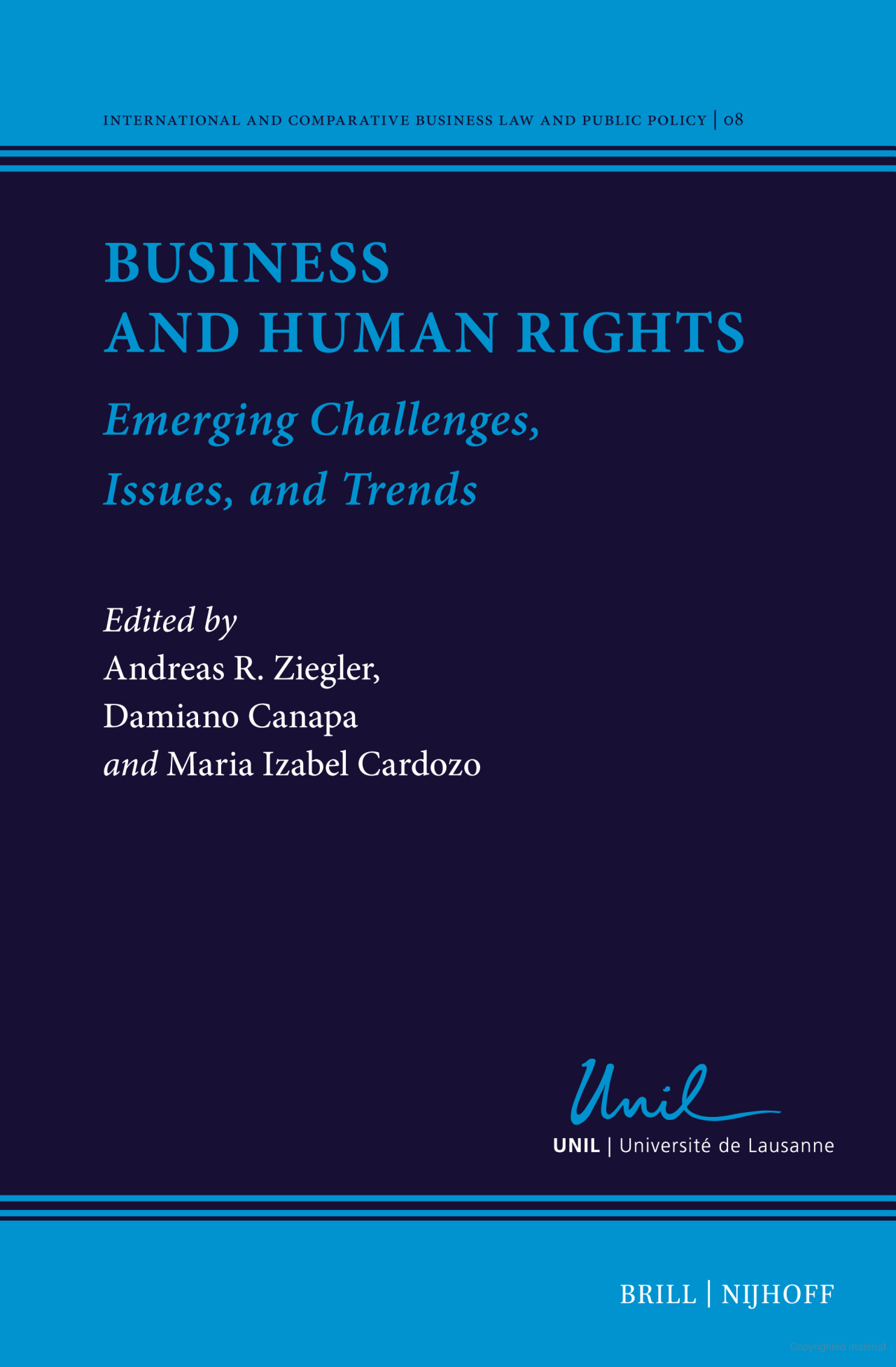 Book Introduction: “Business and Human Rights: Emerging Challenges ...